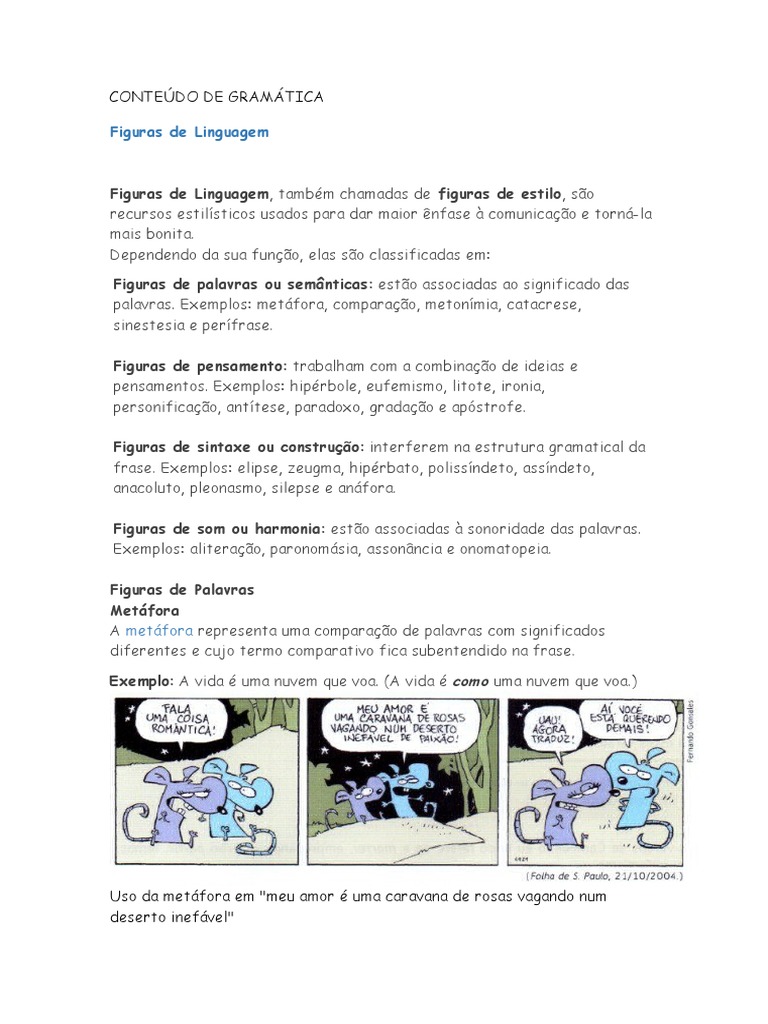 Conteúdo De Gramática Pdf Mecânica Da Linguagem Morfologia