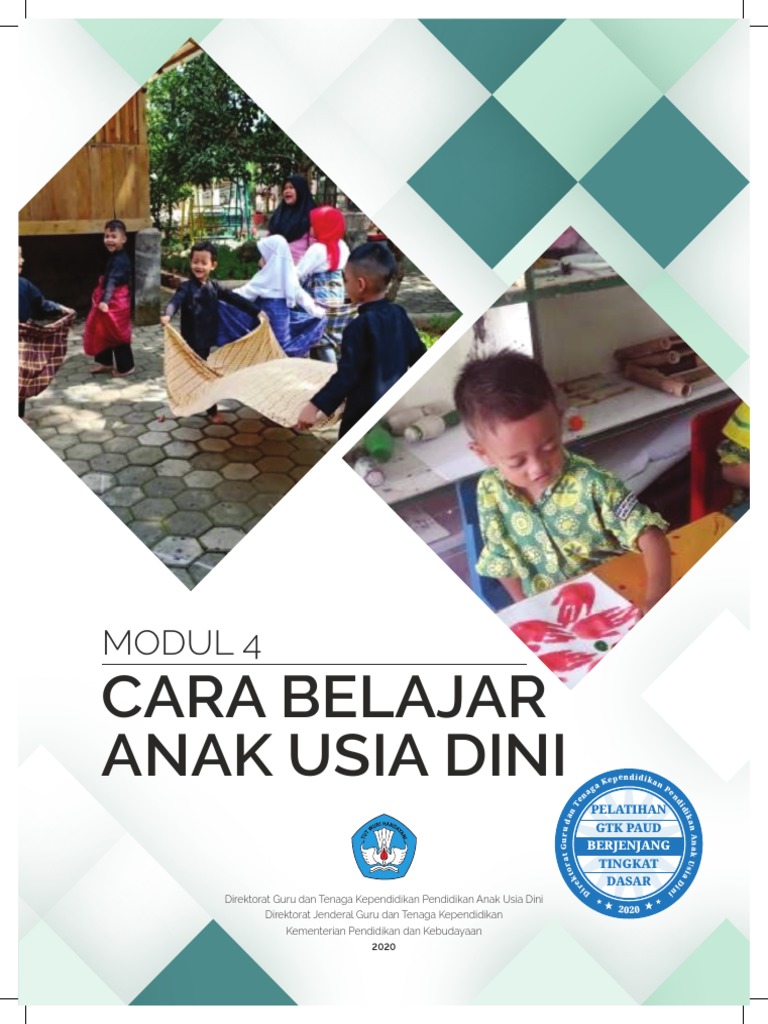 Modul Belajar Anak Usia Dini PAUD | PDF