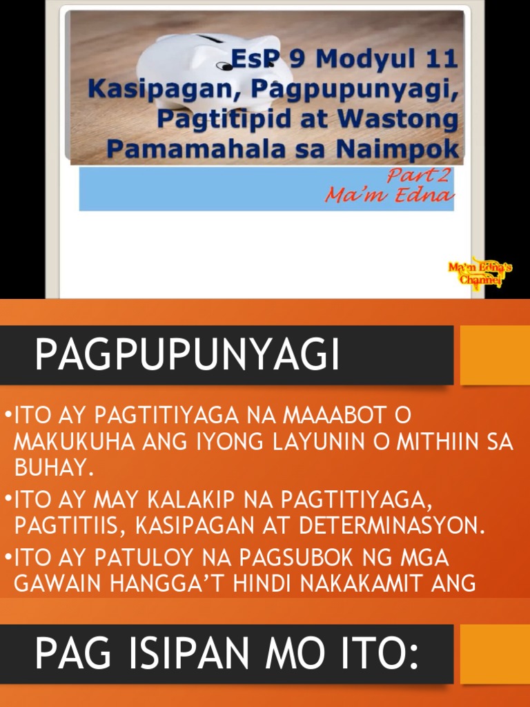 ESP 9 MODULE 11 Part 2 | PDF