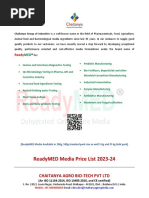 Package Insert - API 50 CHL Medium | PDF | Infection | Microbiology