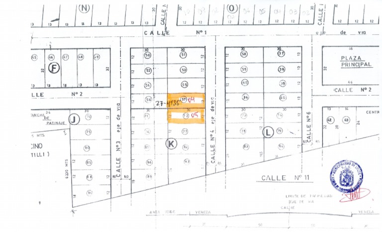 Plano Manzanero Municipal | PDF