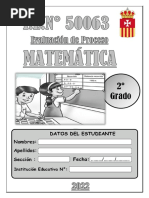 Cuadernillo Modelo - Matematica 2° ECE - 1 | PDF