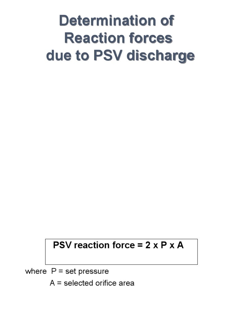 PSV Presentation | PDF | Pressure | Flow Measurement