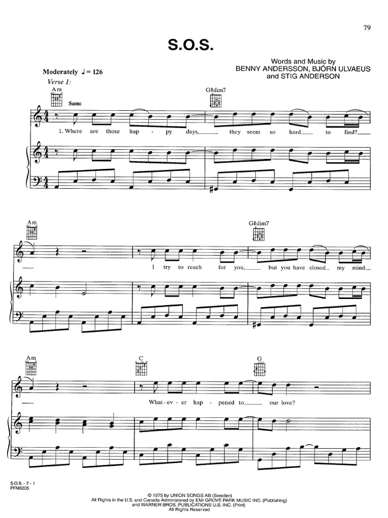 Abba - Sos | PDF