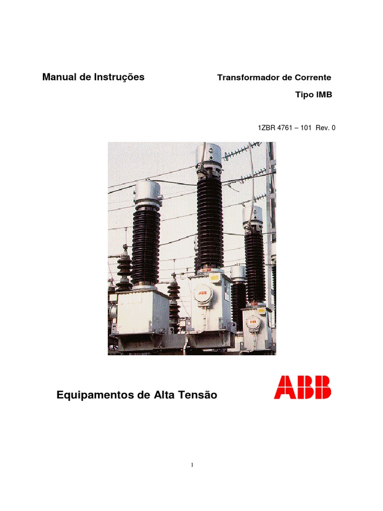 Transformador de Corrente - Abb | PDF | Transformador | Embalagem e ...