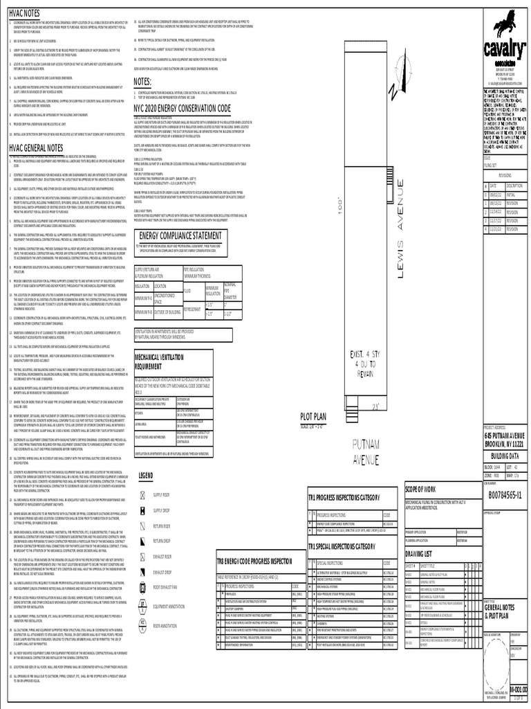 Hvac Notes | PDF | Duct (Flow) | Building Insulation
