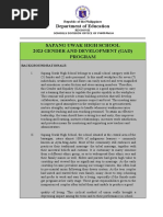 Narrative Accomplishment Report 2020 Gender and Development Program ...