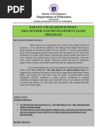 Composition of School GAD Focal Point System GFPS Template | PDF