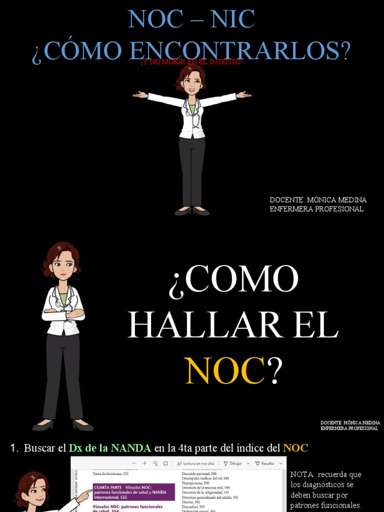 Guía para Encontrar NOC y NIC | PDF
