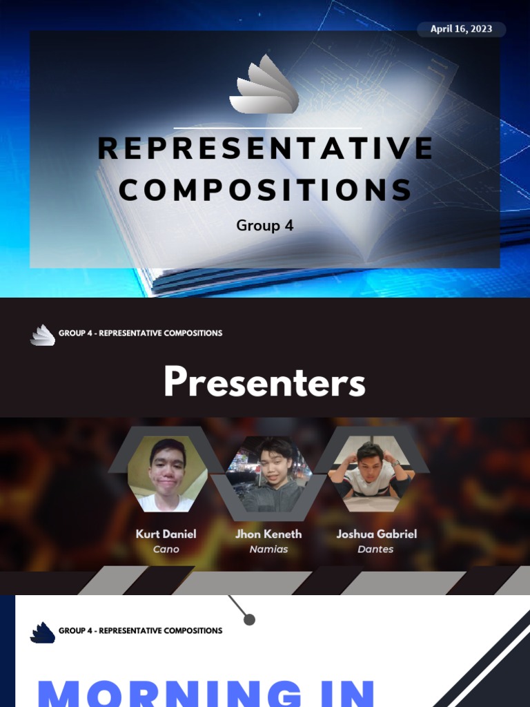 Representative Compositions | PDF | Philippines | Lullabies