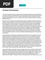Insights on "The Book Thief" | PDF