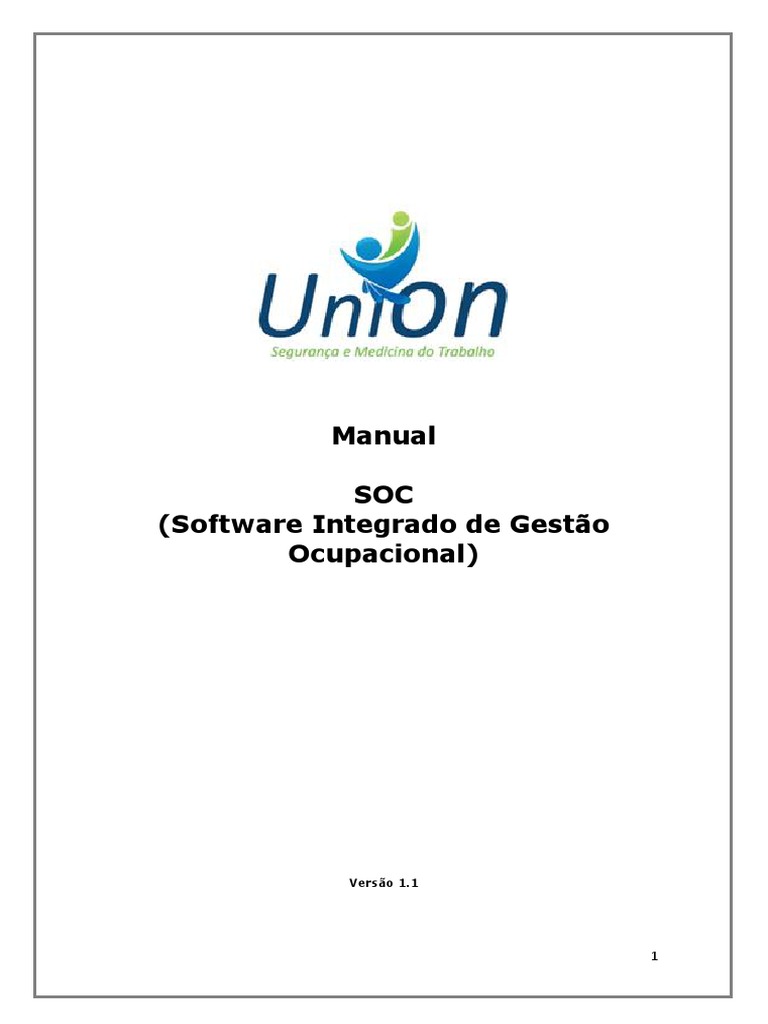 Manual - SOC - UNION | PDF | Programas | Internet