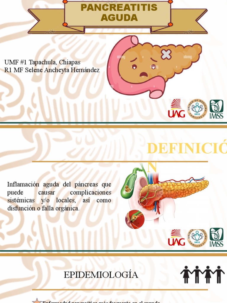 Pancreatitis Aguda | PDF | Especialidades Medicas | Epidemiología