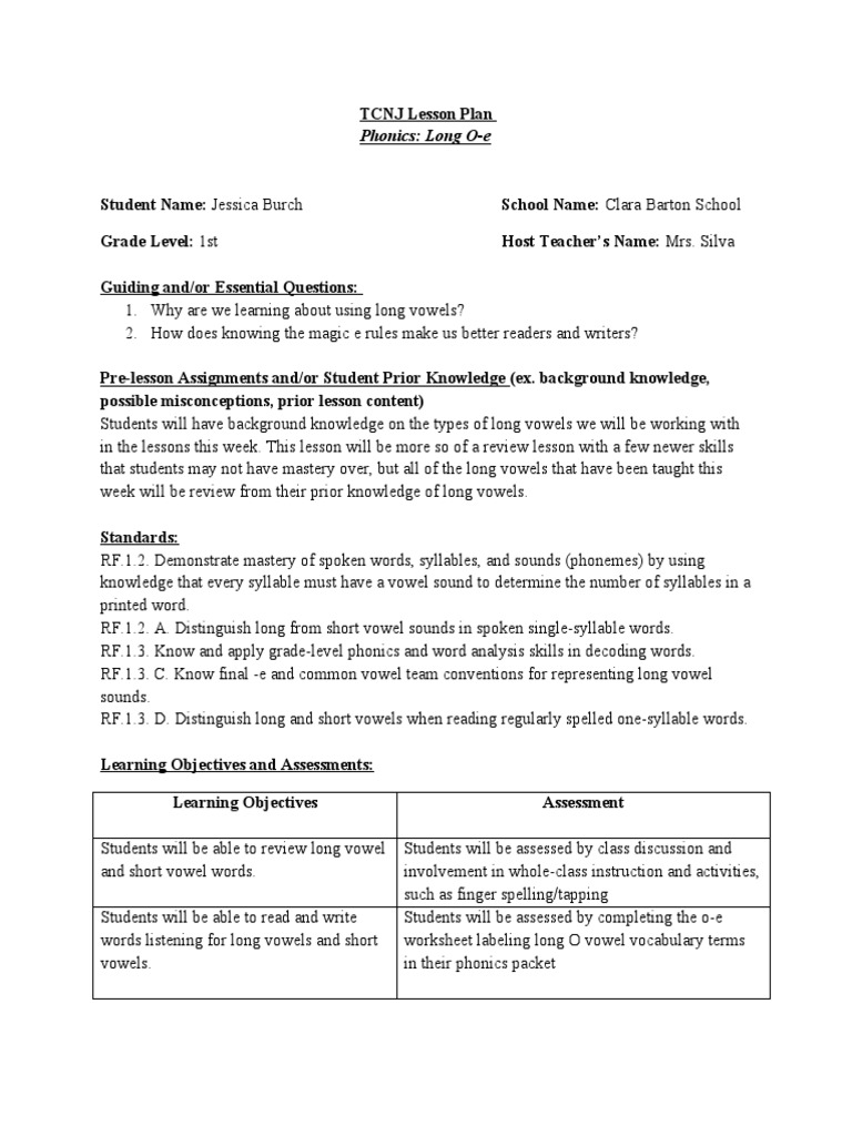 Phonics Lesson | PDF | Phonics | Human Communication