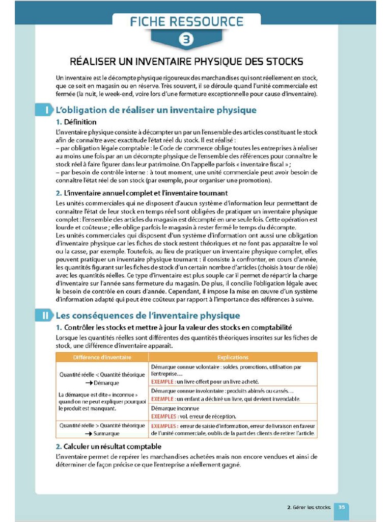 Fiche Ressource 3 | PDF