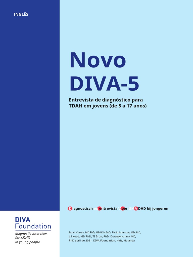 Novo instrumento de avaliação para diagnóstico de TDAH em jovens ...