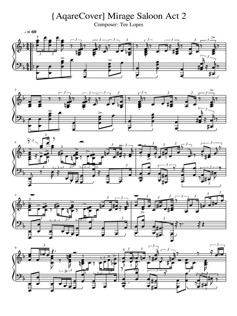 (AqareCover) Mirage Saloon Act 2 | PDF