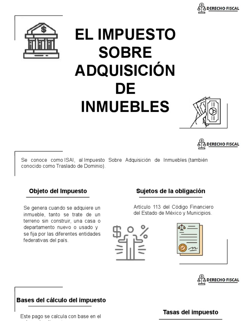 El Impuesto Sobre Adquisición de Inmuebles | PDF