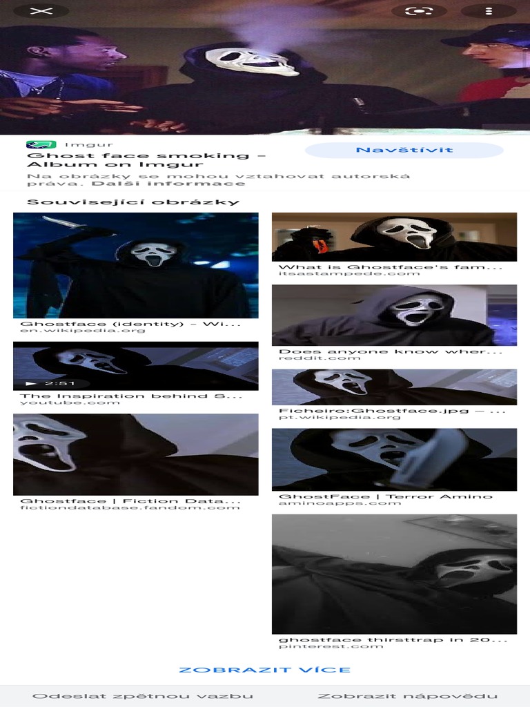 Ghostface Smoking | PDF