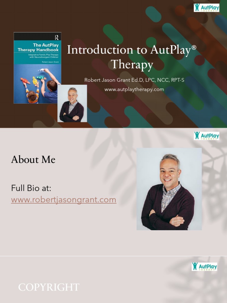 AutPlay Powerpoint | PDF | Psychotherapy | Play Therapy