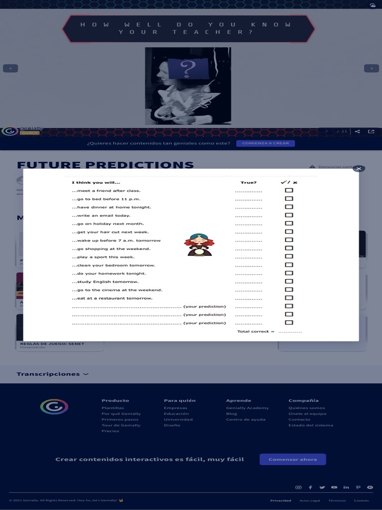 Future Predictions | PDF