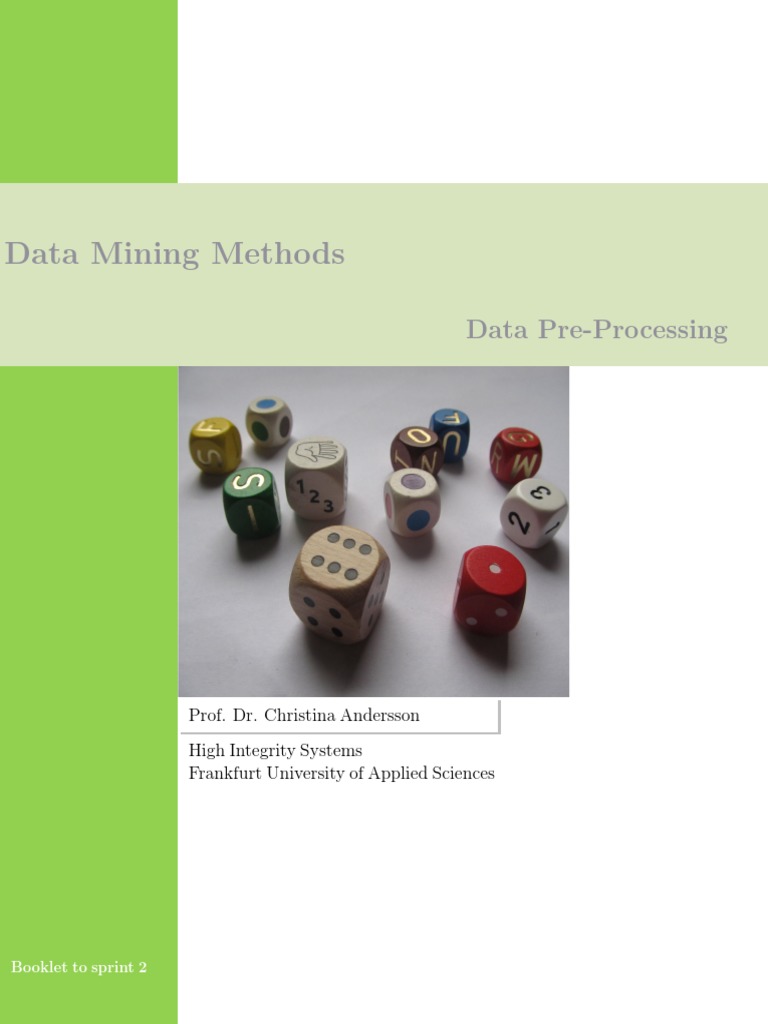 Data Mining Methods | PDF | Mean | Histogram
