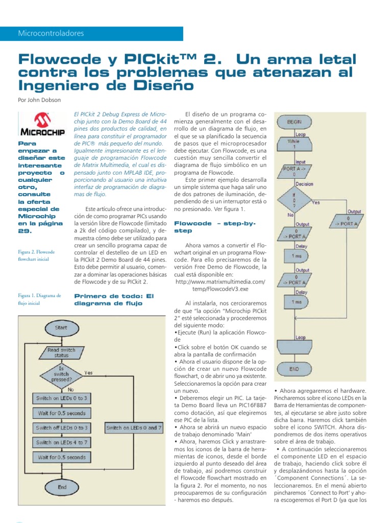 Ejemplo Flowcode | PDF | Programa de computadora | Programación