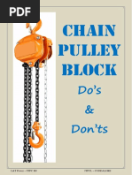 Chain Block Inspection Checklist Form | PDF