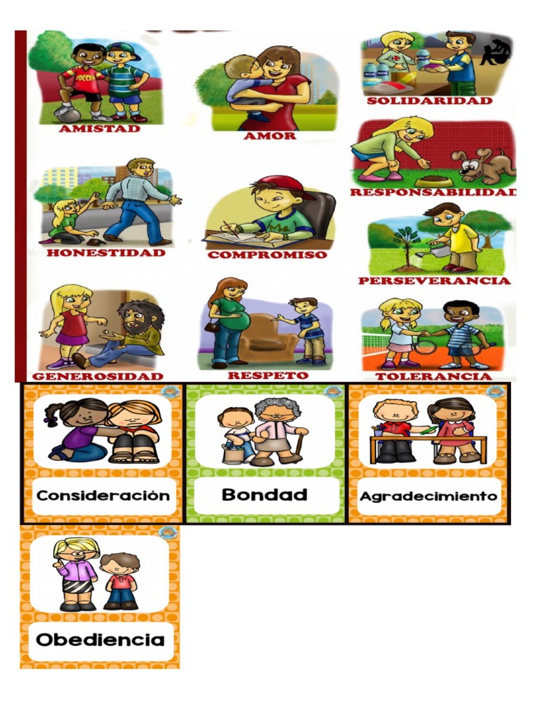 Valores Ilustracion | PDF