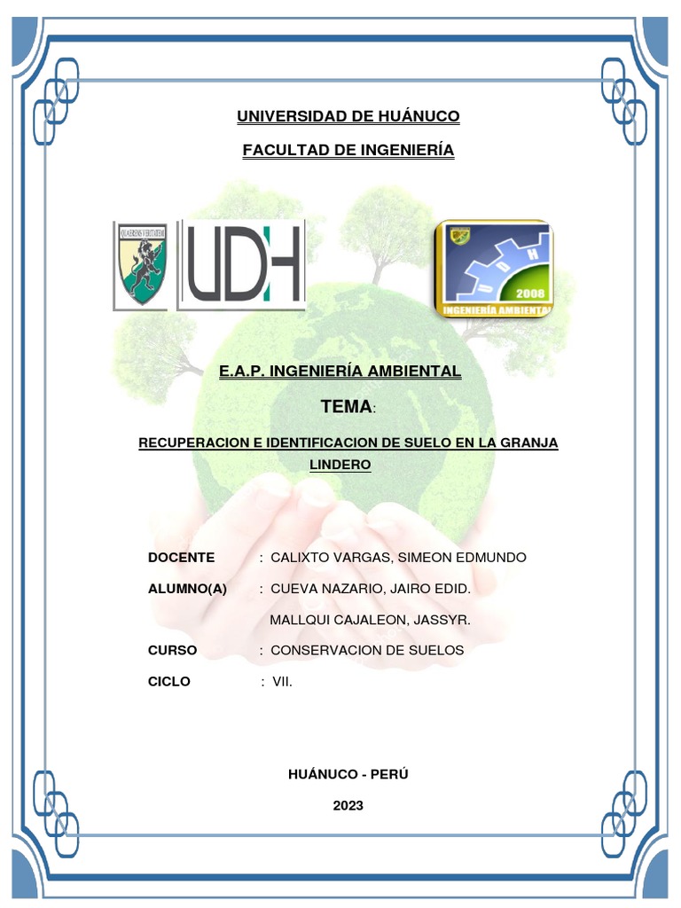 Granja Linderos | PDF | Contaminación | Suelo