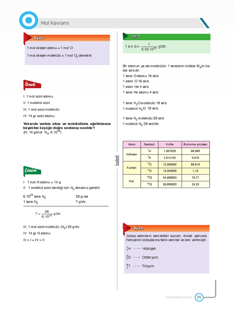 Kimya 3-4 - Ornek | PDF