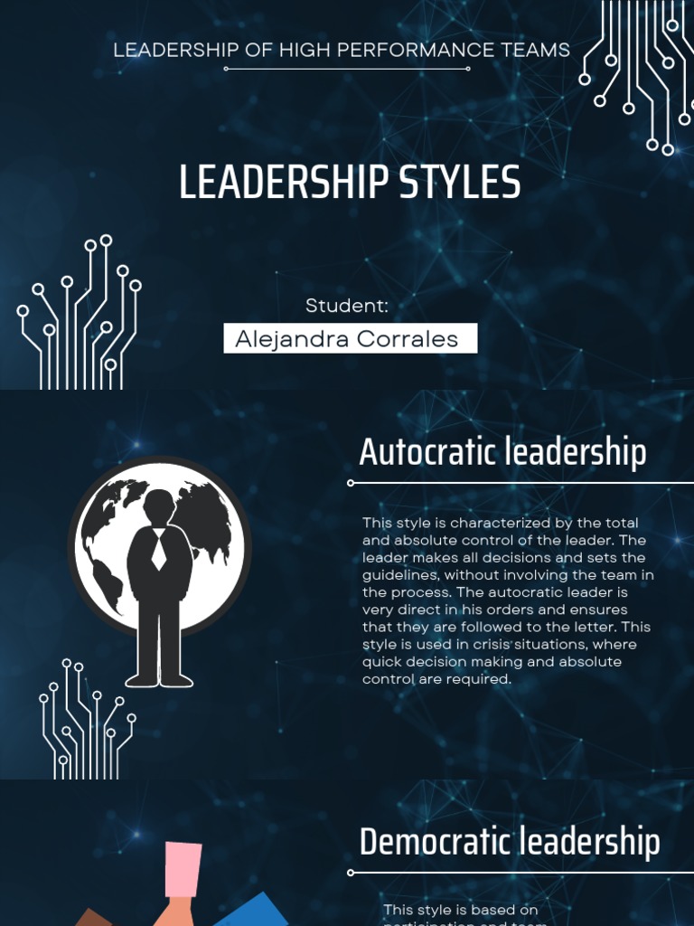 Leadership Styles | PDF
