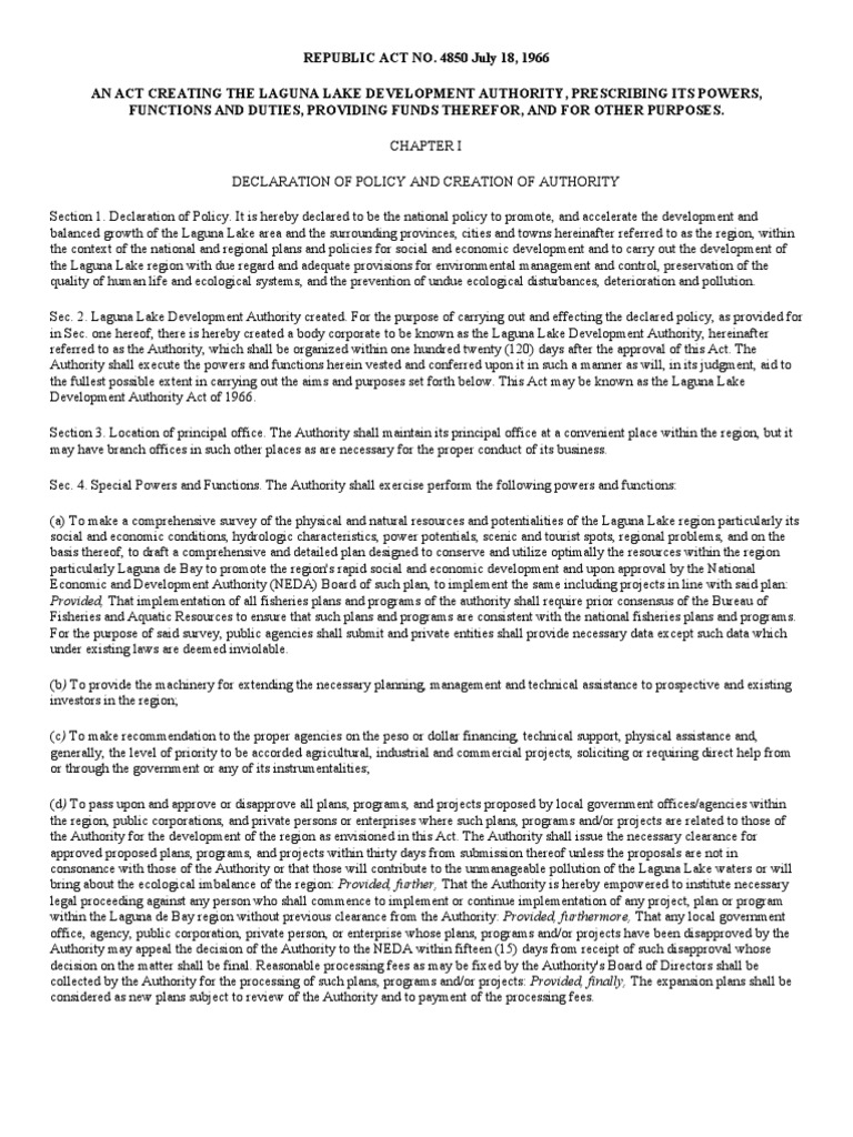 Ra 4850 | PDF | Bonds (Finance) | Board Of Directors