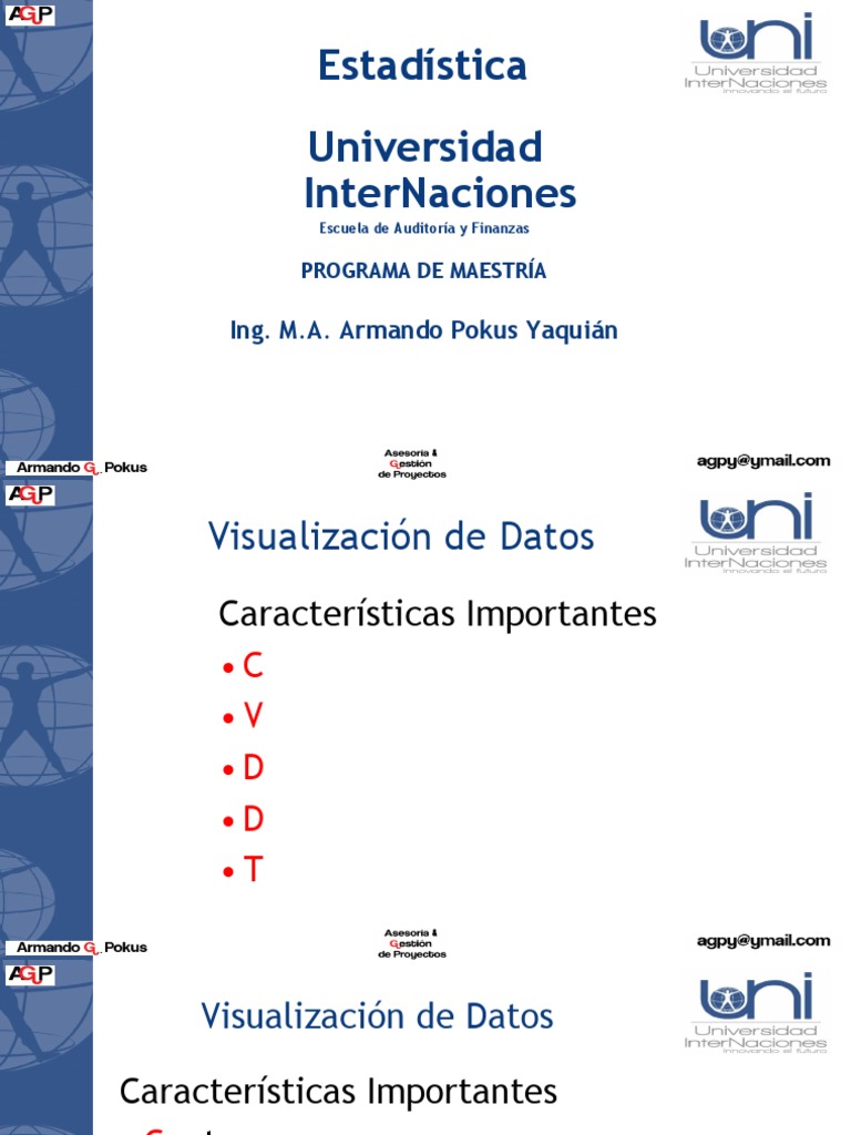 Visualización de Datos y Gráficas Estadísticas | PDF | Método ...