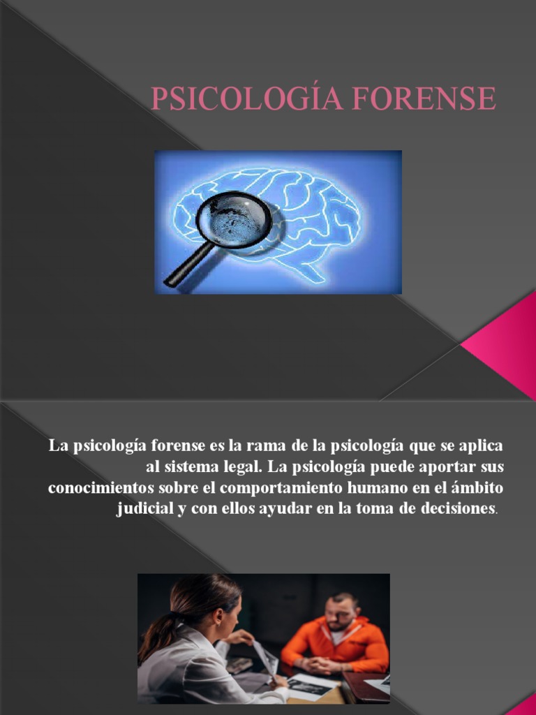 Psicología Forense | PDF | Sicología | Jurisprudencia médica