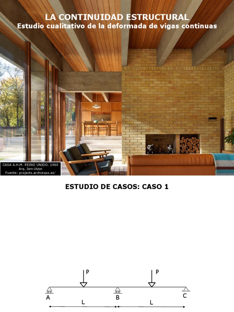 La Continuidad Estructural: Estudio Cualitativo de La Deformada de Vigas Continuas | PDF ...