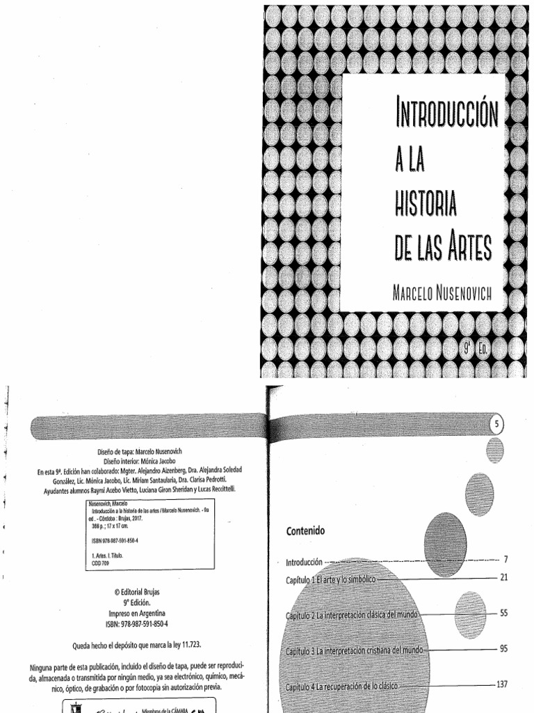 Nusenovich Marcelo Introducción a las artes | PDF