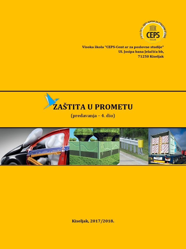 04 PREDAVANJE - Zastita U Prometu | PDF