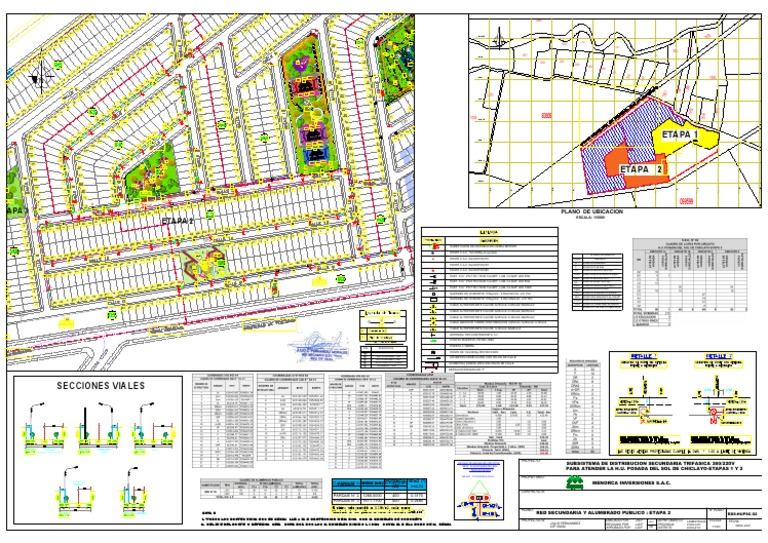Etapa 1: Secciones Viales | PDF