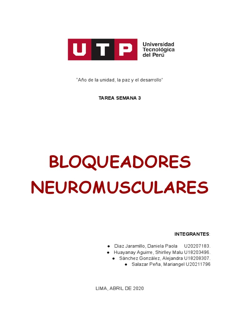 Indicaciones y Fármacos de Cesárea Electiva | PDF | Unión neuromuscular ...