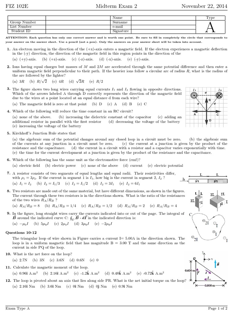 Untitled | PDF | Magnetic Field | Inductance