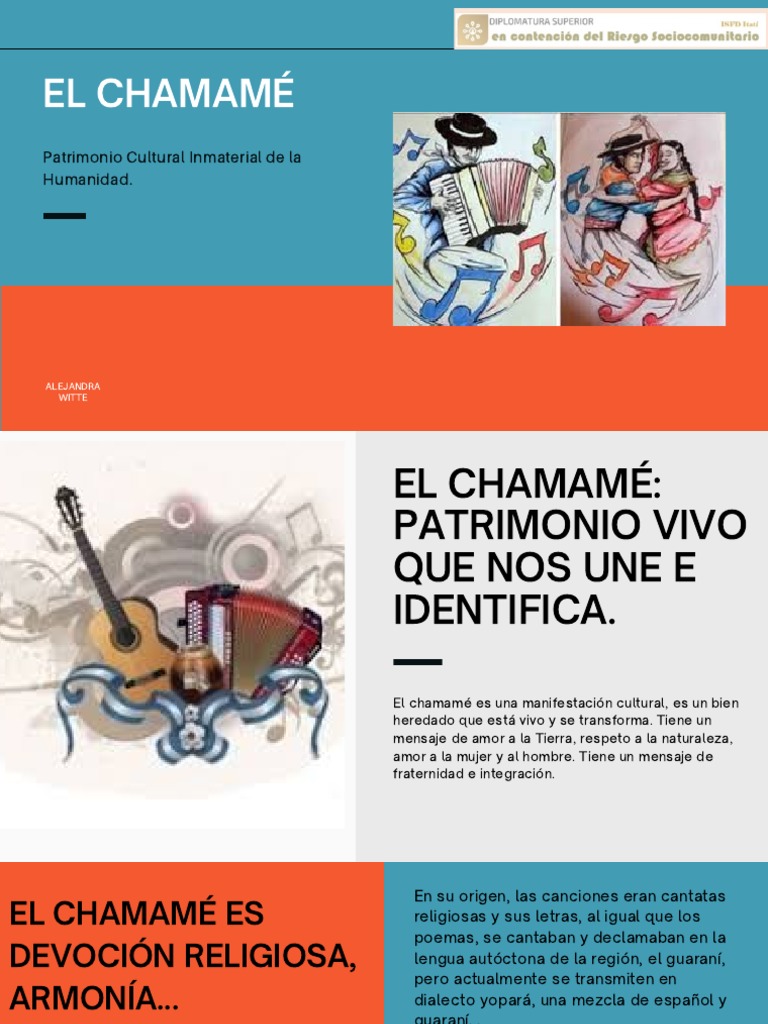 Chamamé: Patrimonio Cultural Vivo | PDF | Arte | Religión y espiritualidad