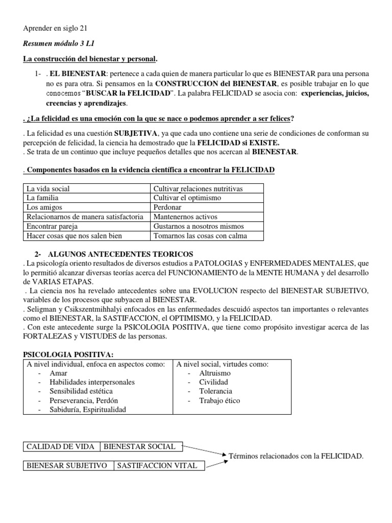 RESUMEN APRENDER Mod 3 - 4 General | PDF