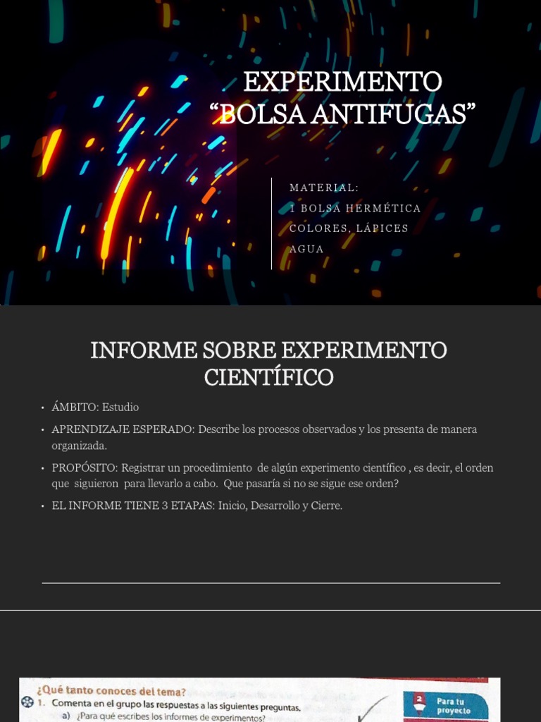 EXPERIMENTO | PDF
