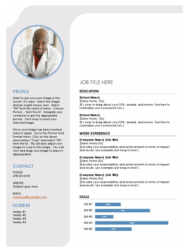 Resume CV Format 2 | PDF