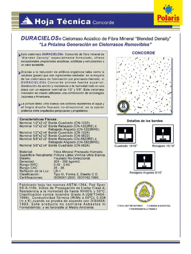 Ficha Tecnica - Concorde | PDF