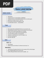 01 - Introduction - Opera PMS User Guide Version 4 | PDF | Educational ...
