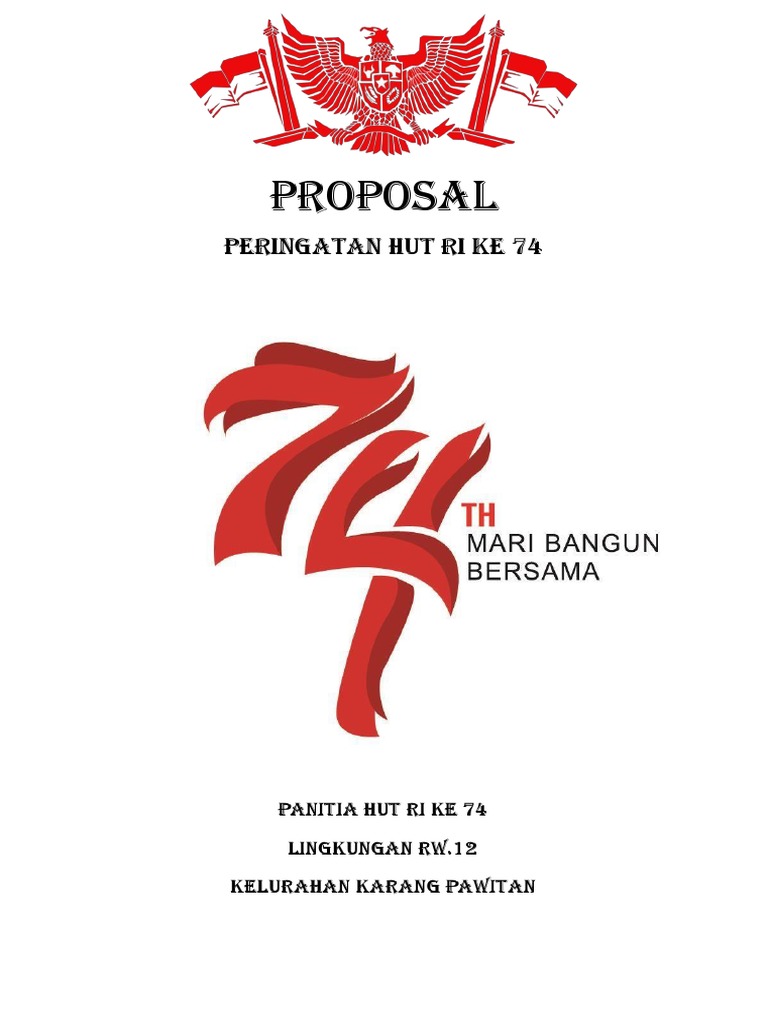 PROPOSAL KEGIATAN Agustusan | PDF