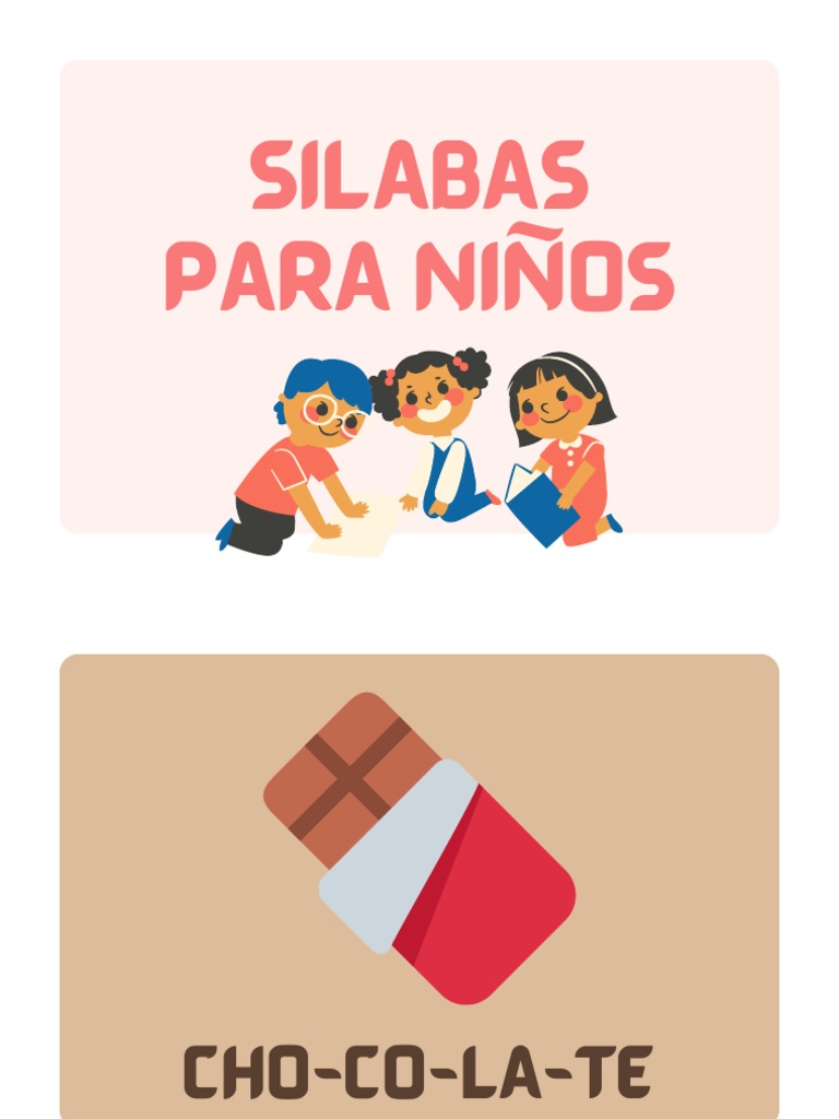 Silabas para Niños | PDF