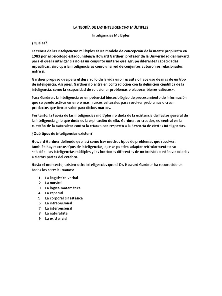 Inteligencia Linguistica | PDF | Inteligencia | Comunicación